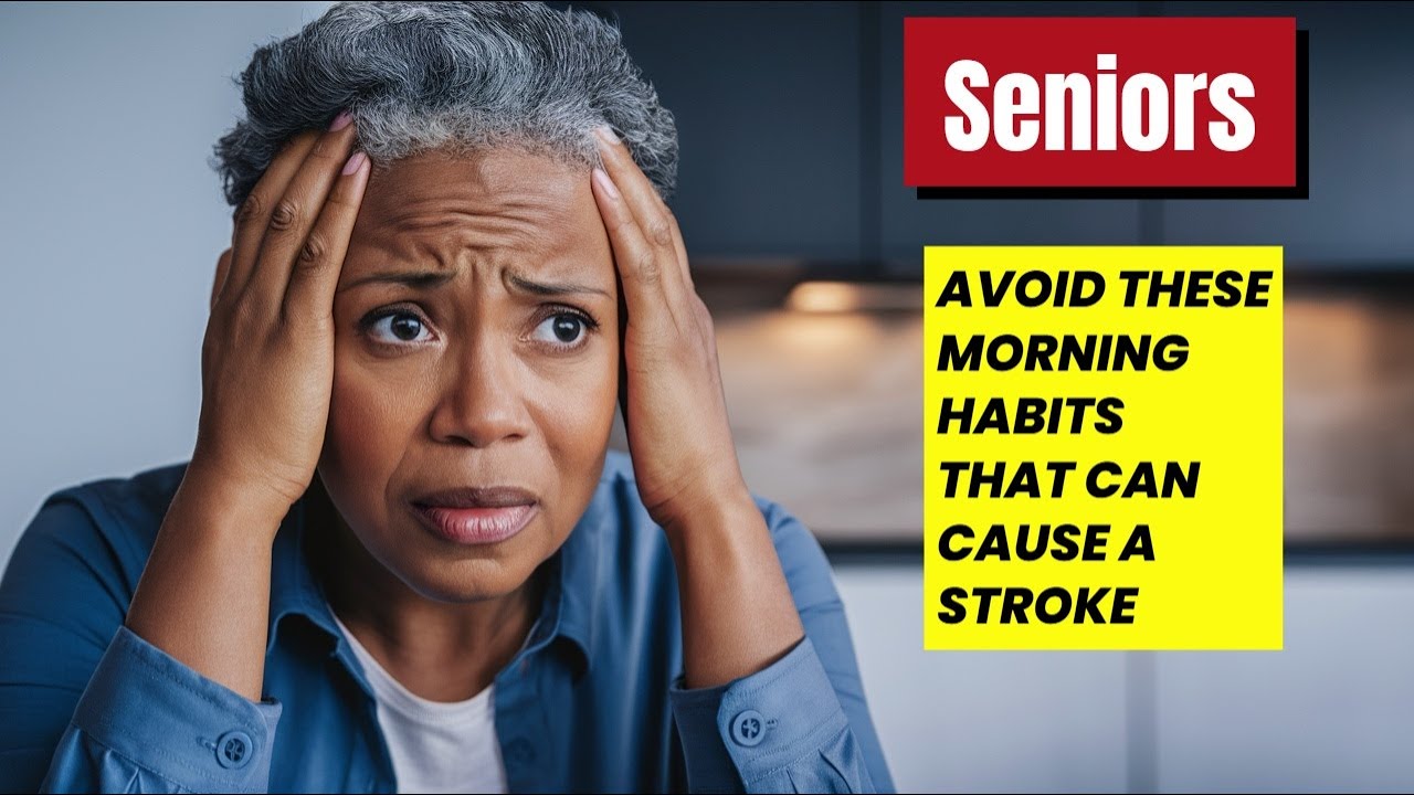 STROKE ALERT Morning Habits Seniors Should Avoid - YouTube