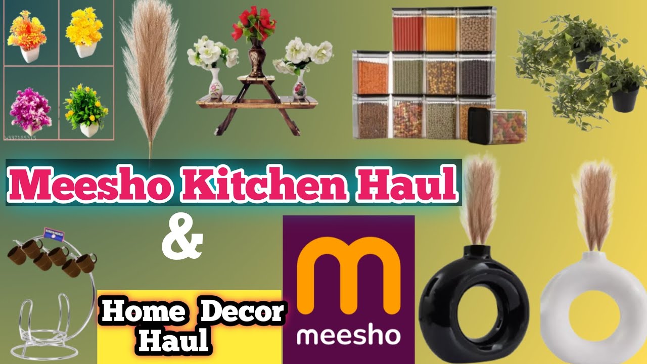 Meesho Kitchen Haul & Home Decor Haul | Kitchen Tools | Meesho Kitchen ...