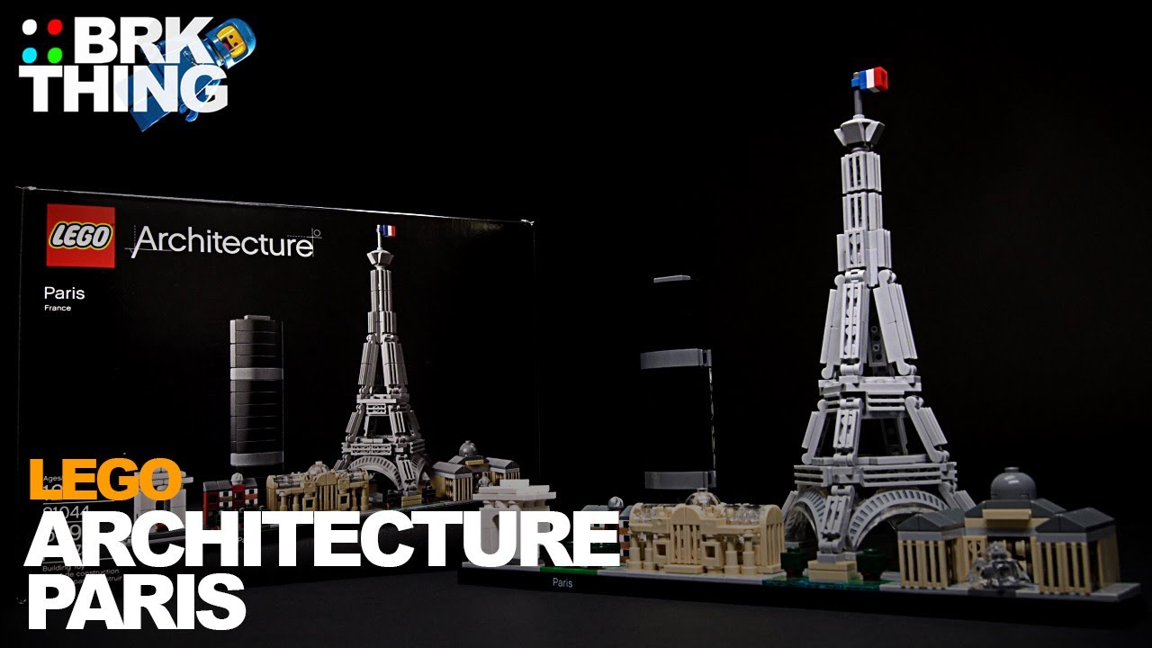 LEGO Architecture Paris 21044 (Unboxing & Speed Build) - YouTube