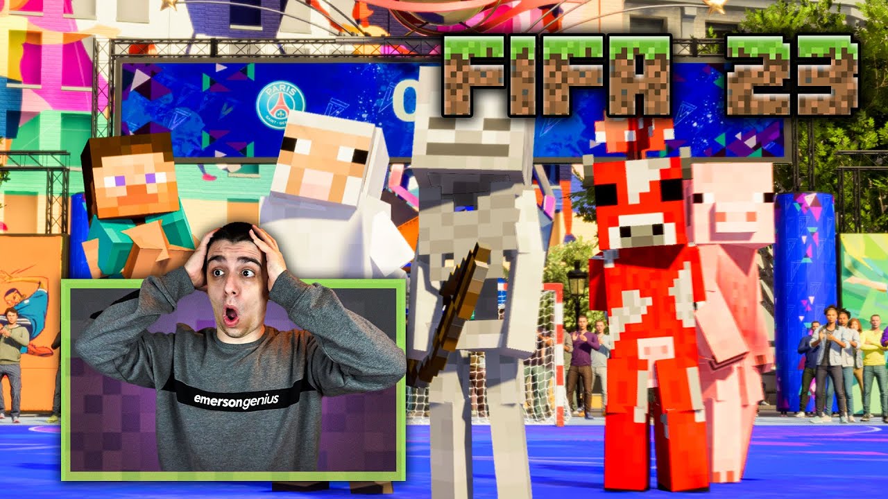 MINECRAFT ΣΤΟ FIFA 23 🤣 - YouTube