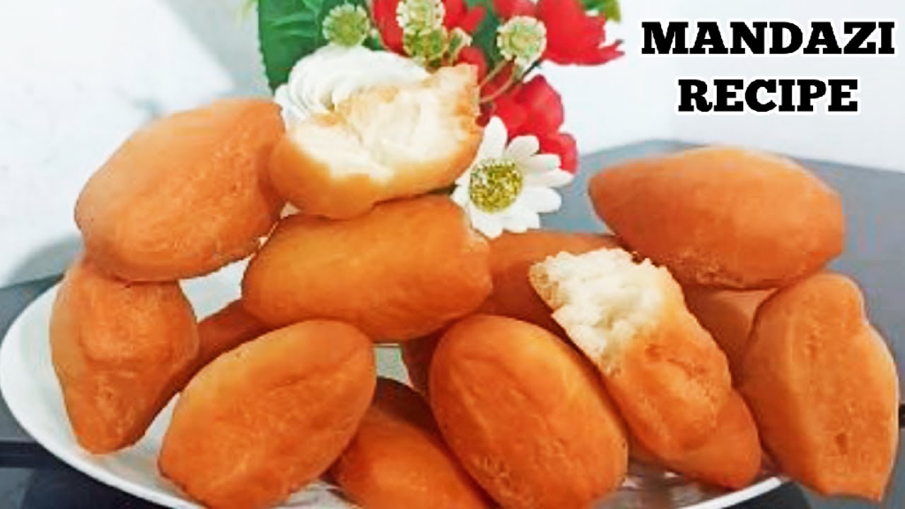 MANDAZI RECIPE | How to make Mandazi | 4 ingredients Mandazi ...