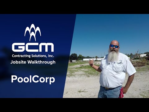 Jobsite Walkthrough: PoolCorp (11/2/2020) - YouTube