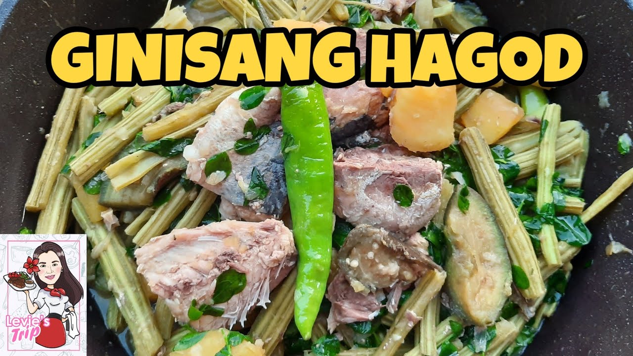 Ginisang Hagod sa Mackerel/Sauteed Meringa Pods - YouTube