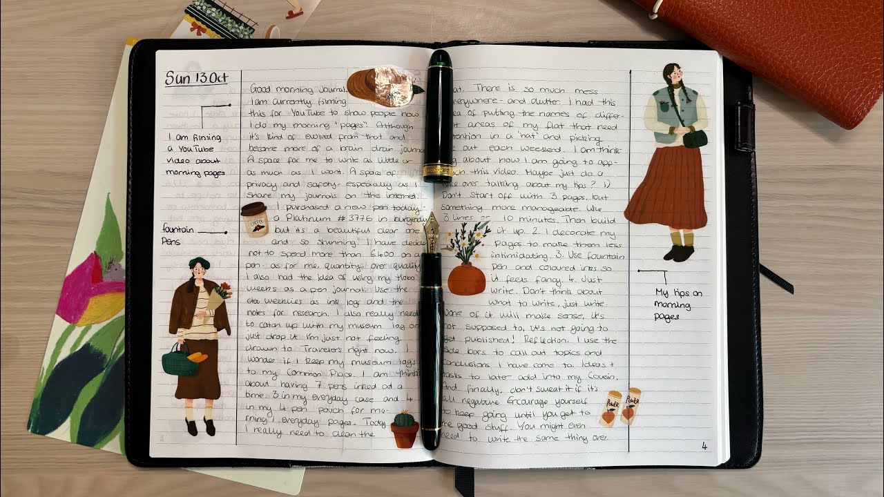 All about my “morning” pages | my daily reflective journaling practice ...