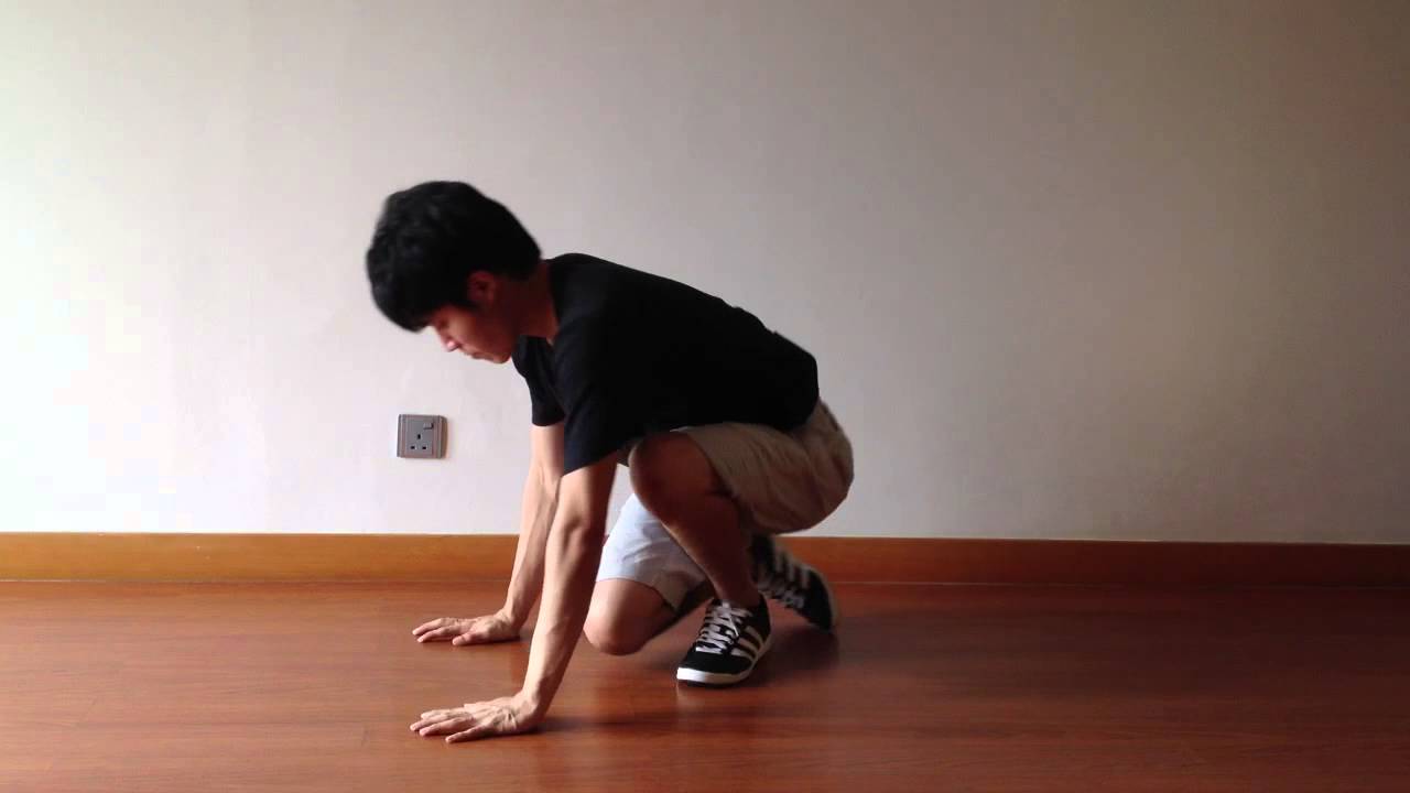 Elbow-Freeze to Baby-Freeze Transition - Breakdance moves - YouTube