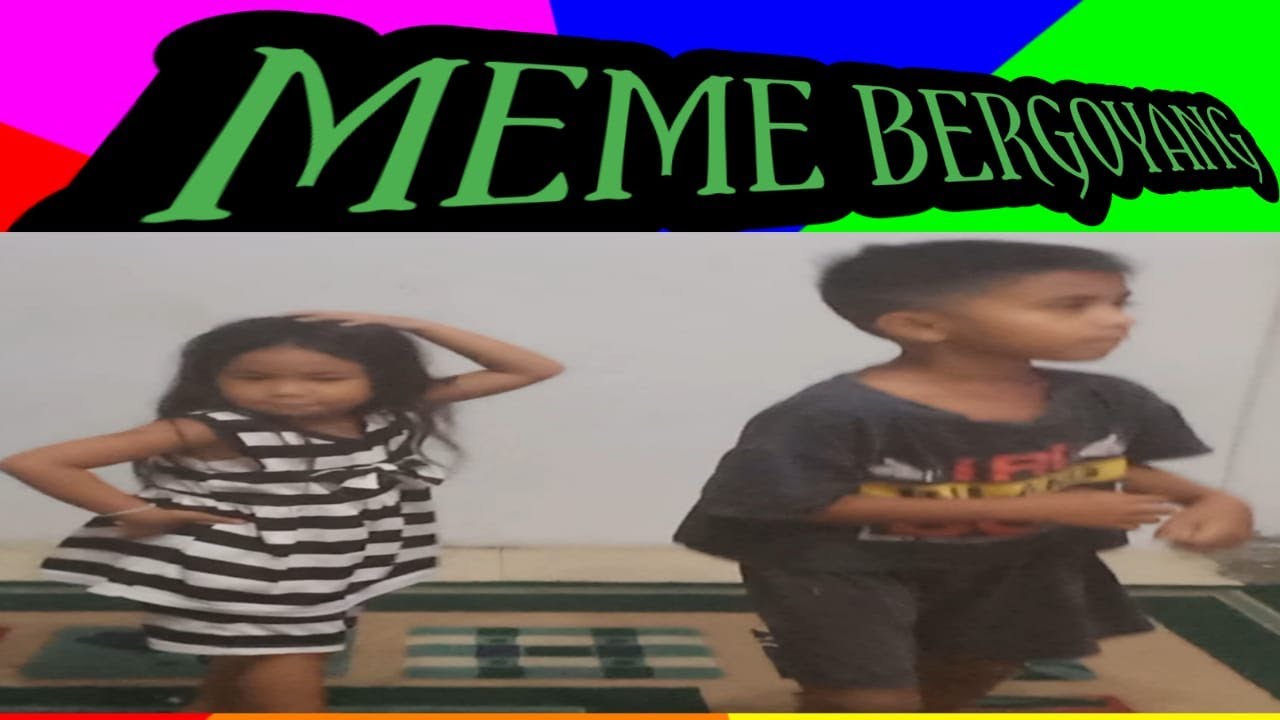 Meme goyang imut - YouTube