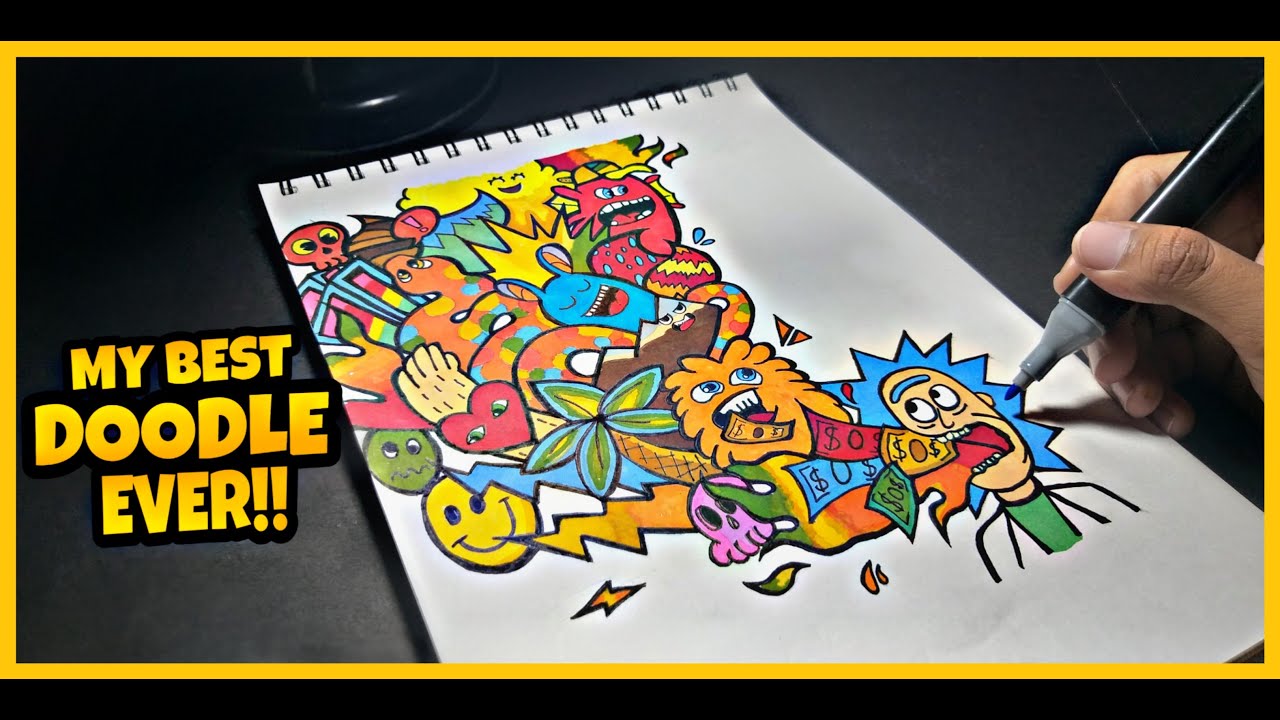 My Best Doodle Ever! | Cozxco - YouTube