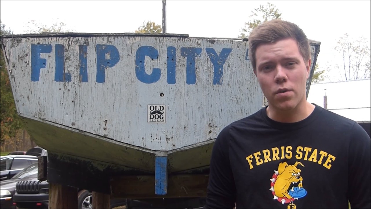 Ferris State's Ryan Brophy -First Trip to Flip City Disc Golf Course ...