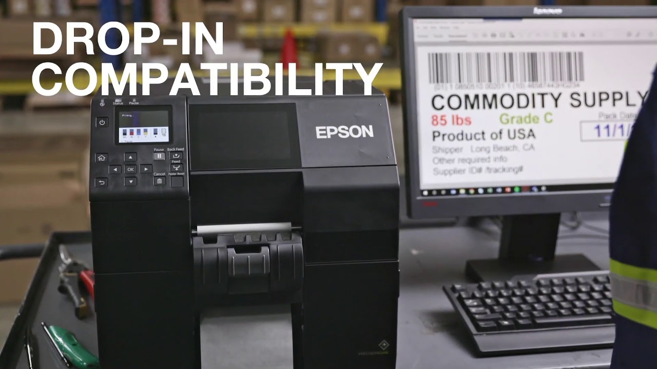 Epson ColorWorks C6000 Series Desktop Color Label Printers | Take a ...