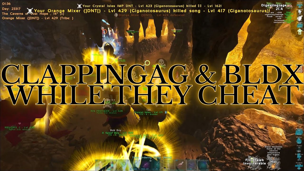 Clapping AG & BLDX While They Cheating | SST | ARK Official PVP Highligths - YouTube