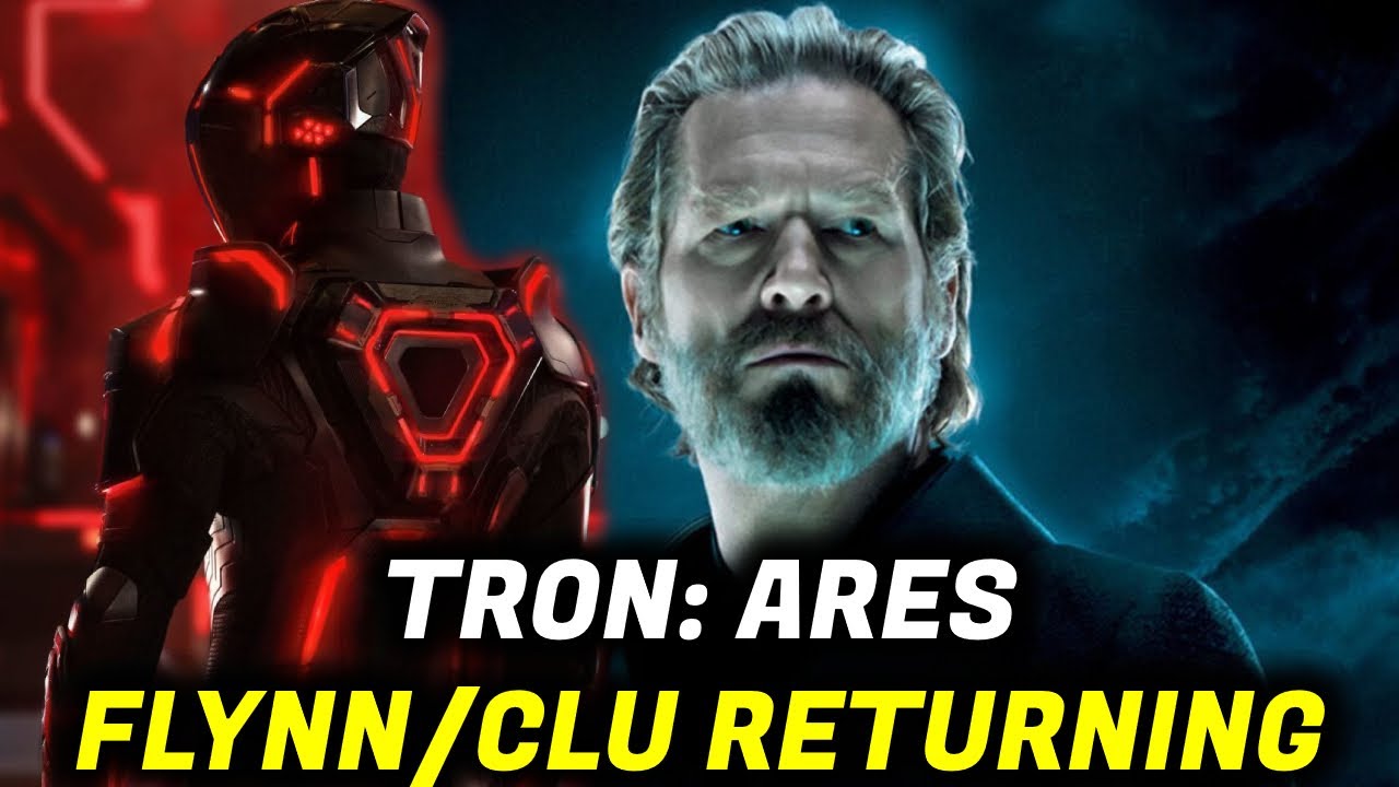TRON: ARES Jeff Bridges Confirmed To Return! Flynn Or Clu?! - YouTube