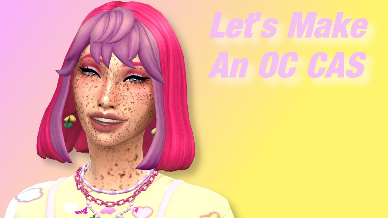 The Sims 4: Let's Make An OC CAS 🤔🐺 - YouTube