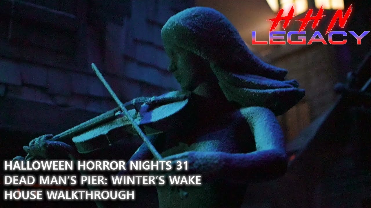 HHN31 | Dead Man's Pier: Winter's Wake House Walkthrough Highlights ...