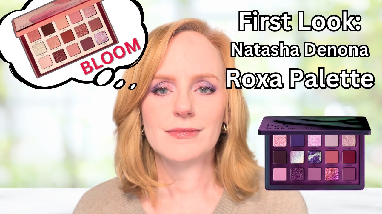 NATASHA DENONA ROXA PALETTE // Thoughts on the *NEW* BLOOM eyeshadow palette - YouTube
