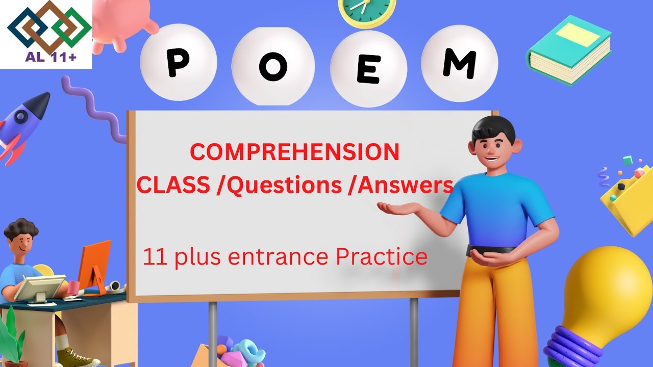 Poem comprehension class /with detailed answers /private school ...