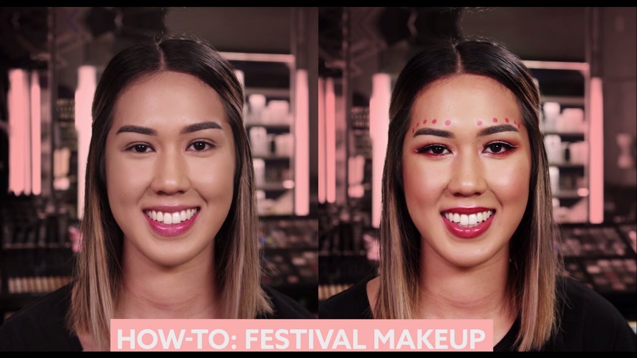 How To: Festival Makeup | MECCA Beauty Junkie - YouTube