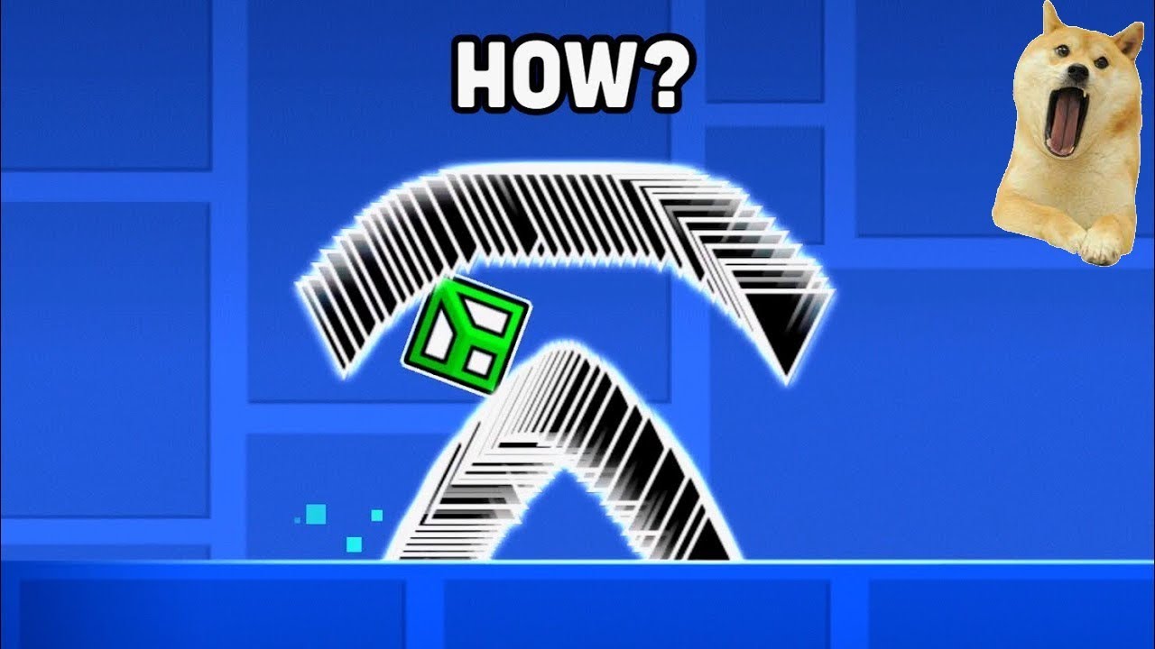 Geometry Dash Impossible Jumps :O - YouTube