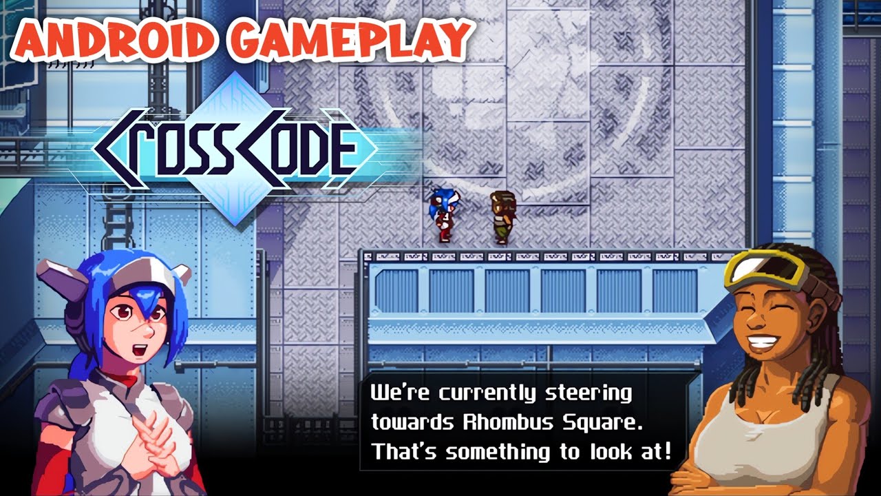 Crosscode Android Gameplay - Action Puzzle Pixelated Games - YouTube