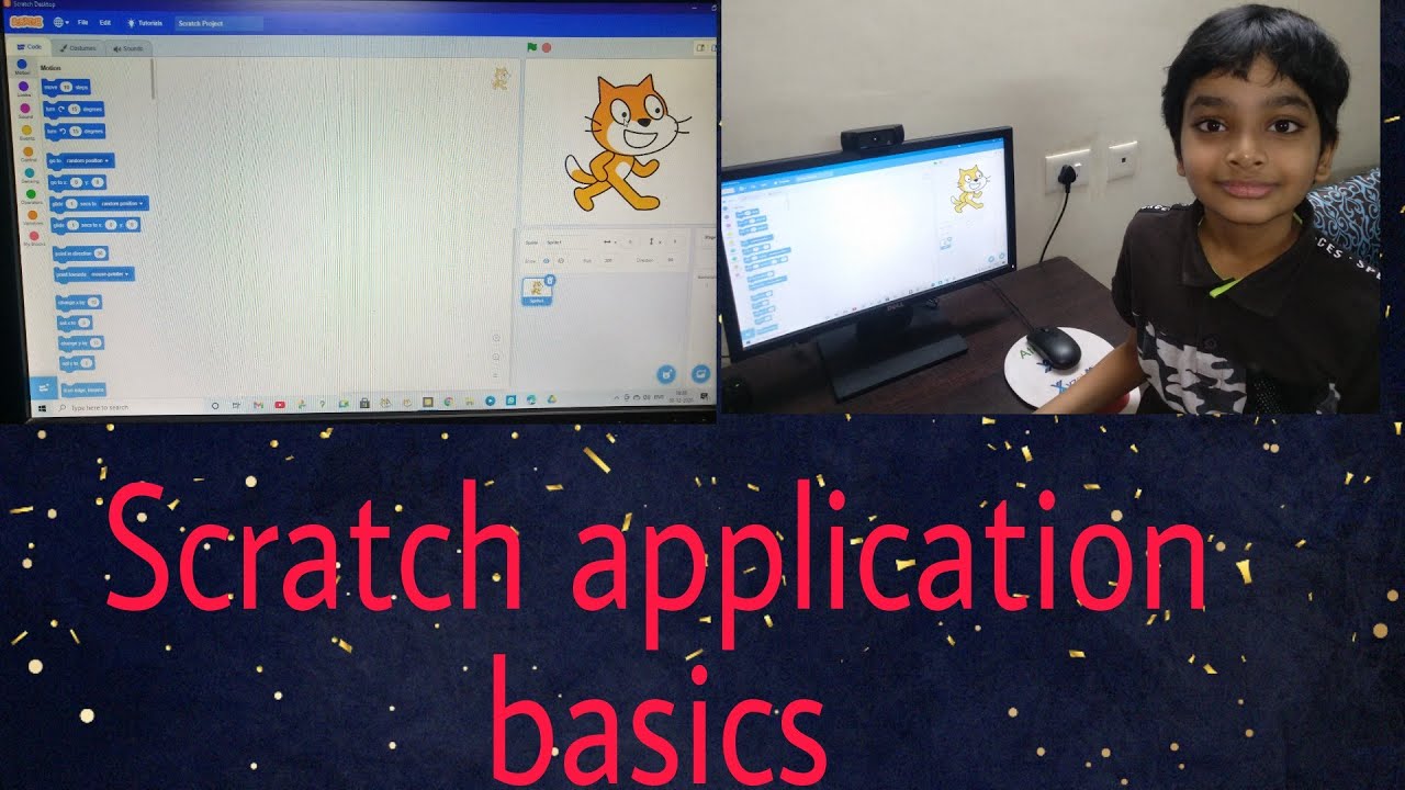 Scratch application basics(part - 1) - YouTube
