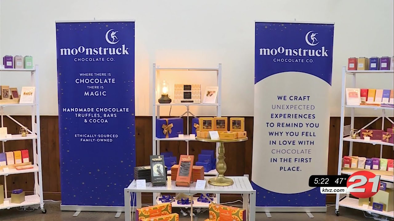 Moonstruck Chocolate expands to C. Oregon - YouTube