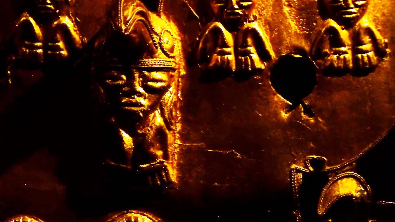 #8933, Piezas antiguas de oro indígenas [Efecto],Arte y cultura - YouTube
