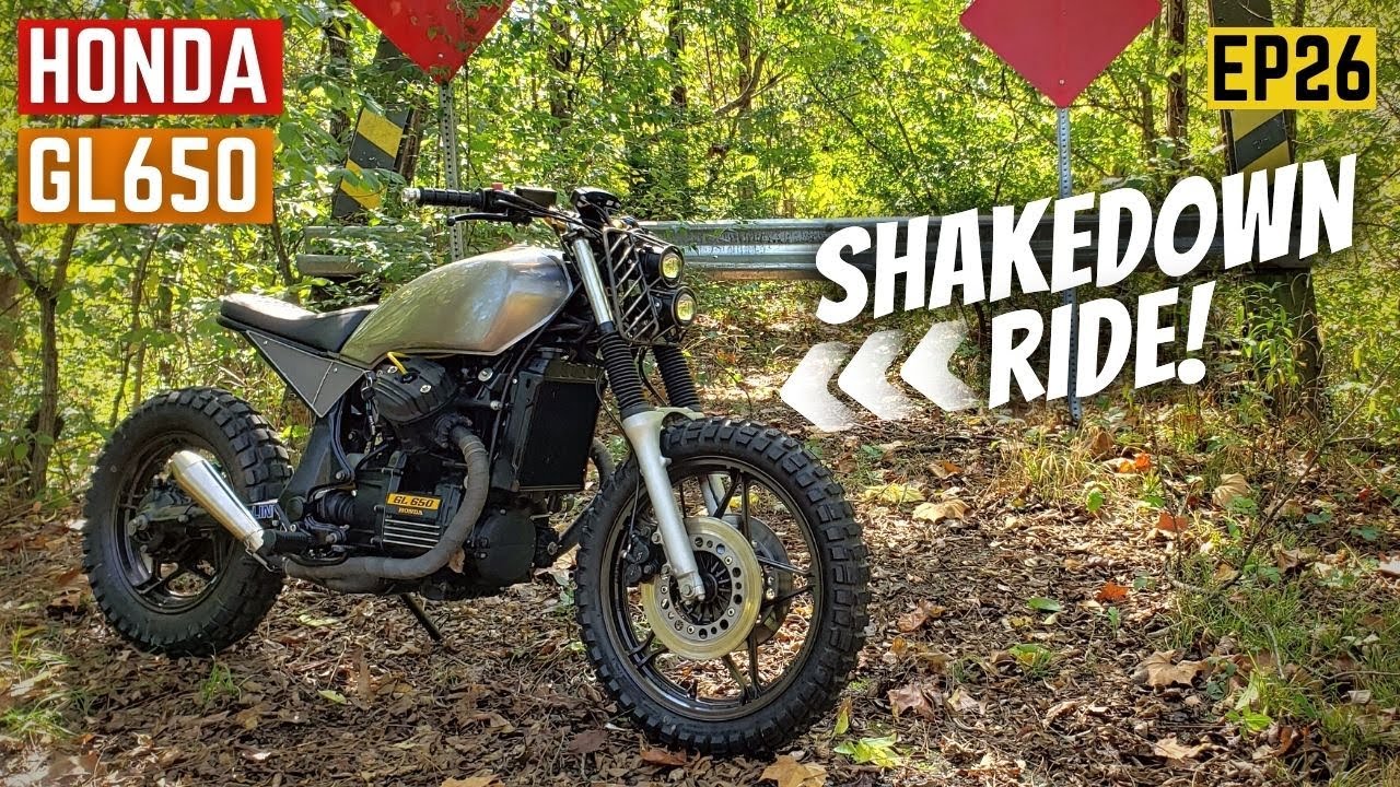 Honda GL650 Build - Shakedown Ride! EP26 - YouTube