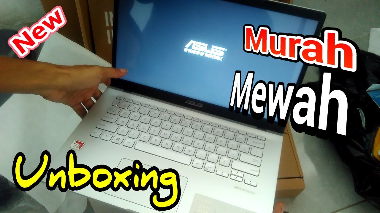Unboxing Dan Review Laptop Asus M409BA Harga Murah kualitas Mewah - YouTube