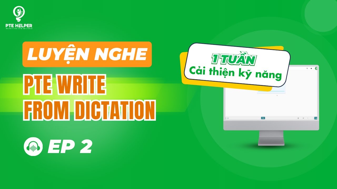 PTE Write From Dictation Practice Materials | Ep 2 | PTE Helper - YouTube