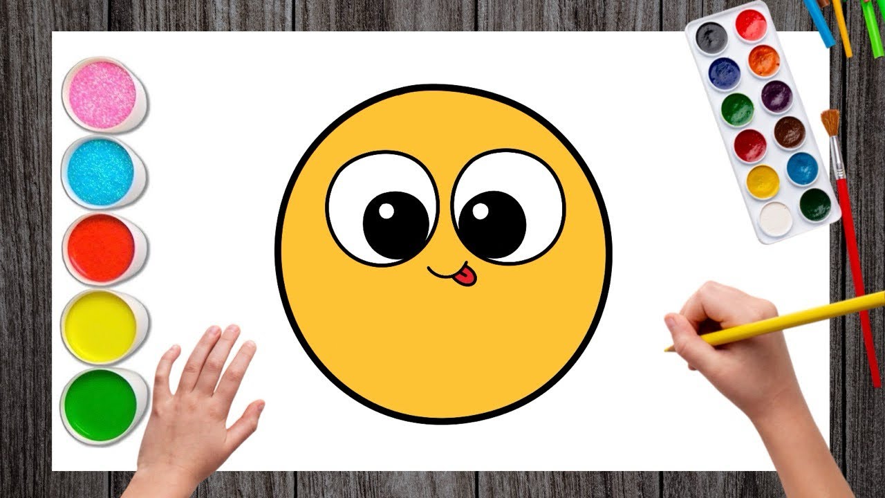 How to Draw Circle Shape Easy for Kids | Circle Shape Drawing - YouTube