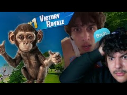 Monkey Duo try to get Victory Royale.... *did not end so well* - YouTube