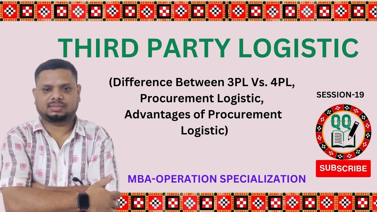 Third Party Logistic (3PL)-MBA Operation Specialization - YouTube