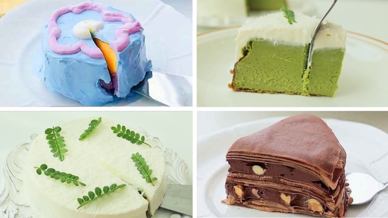 10 Cake And Dessert Recipes |🍩🍪🎂🍰 Baking Videos | Donuts, Milk Bread ...