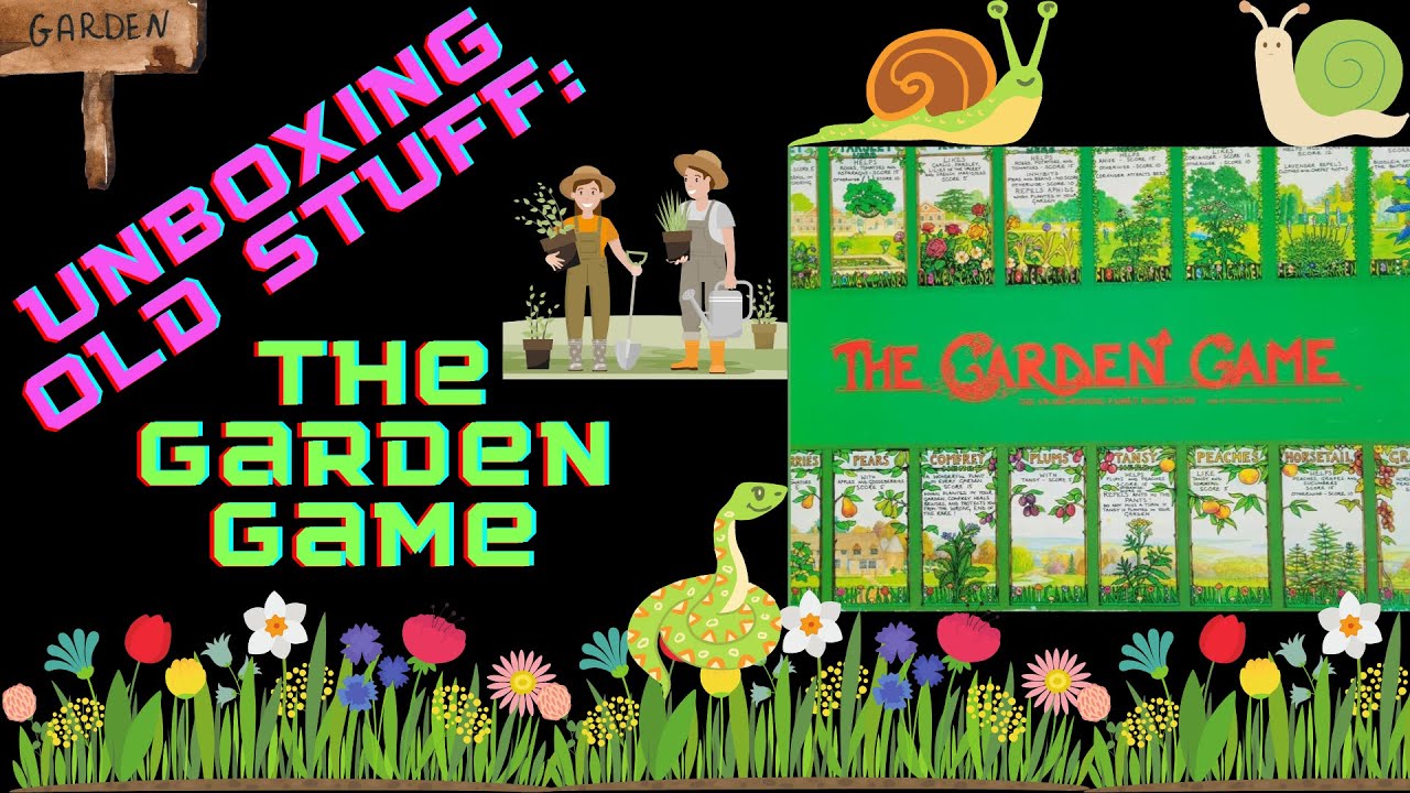 Unboxing Old Stuff: The Garden Game - YouTube