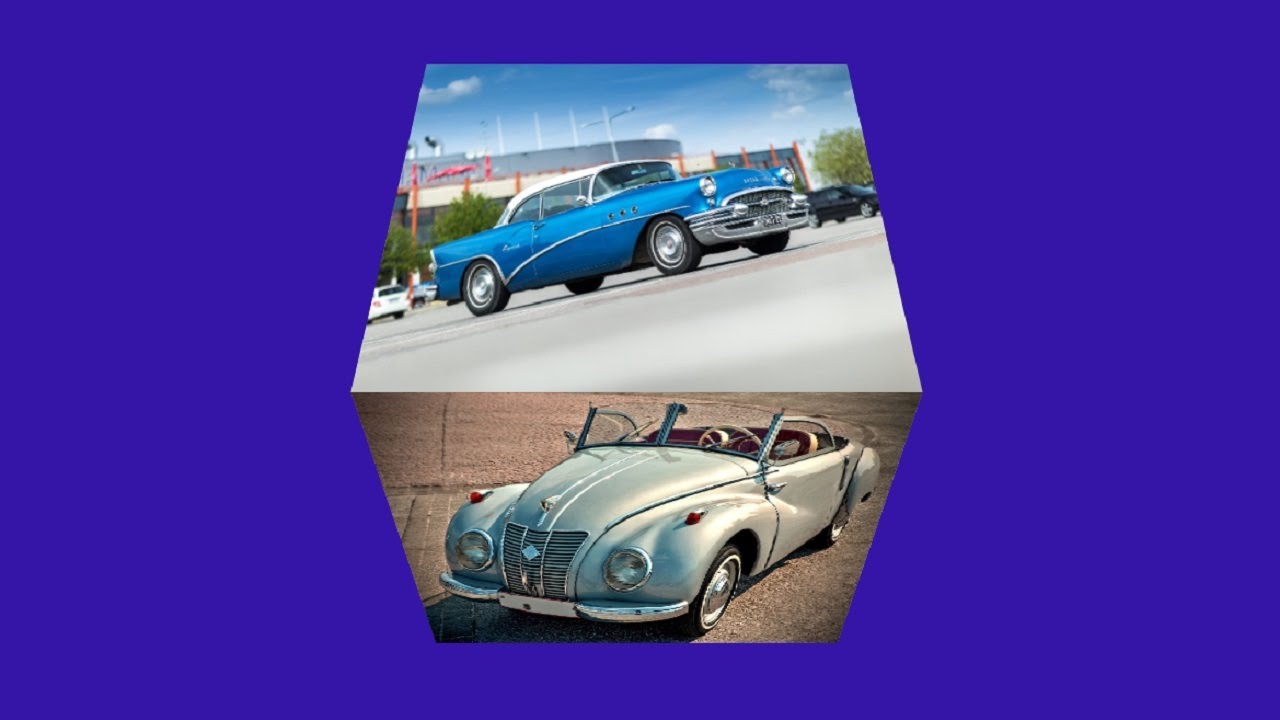 3D cube random slider #html5 #css3 - YouTube