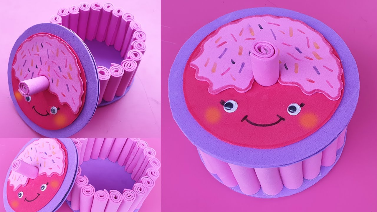 IDE KREATIF Cara Membuat Tempat Permen - YouTube