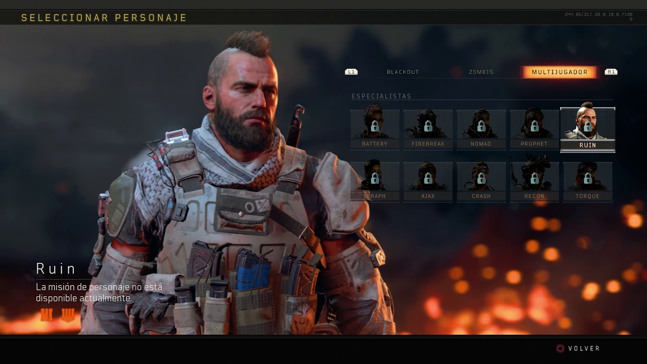 BLACKOUT MENU Y DESAFIOS EN CALL OF DUTY BLACK OPS 4 - YouTube