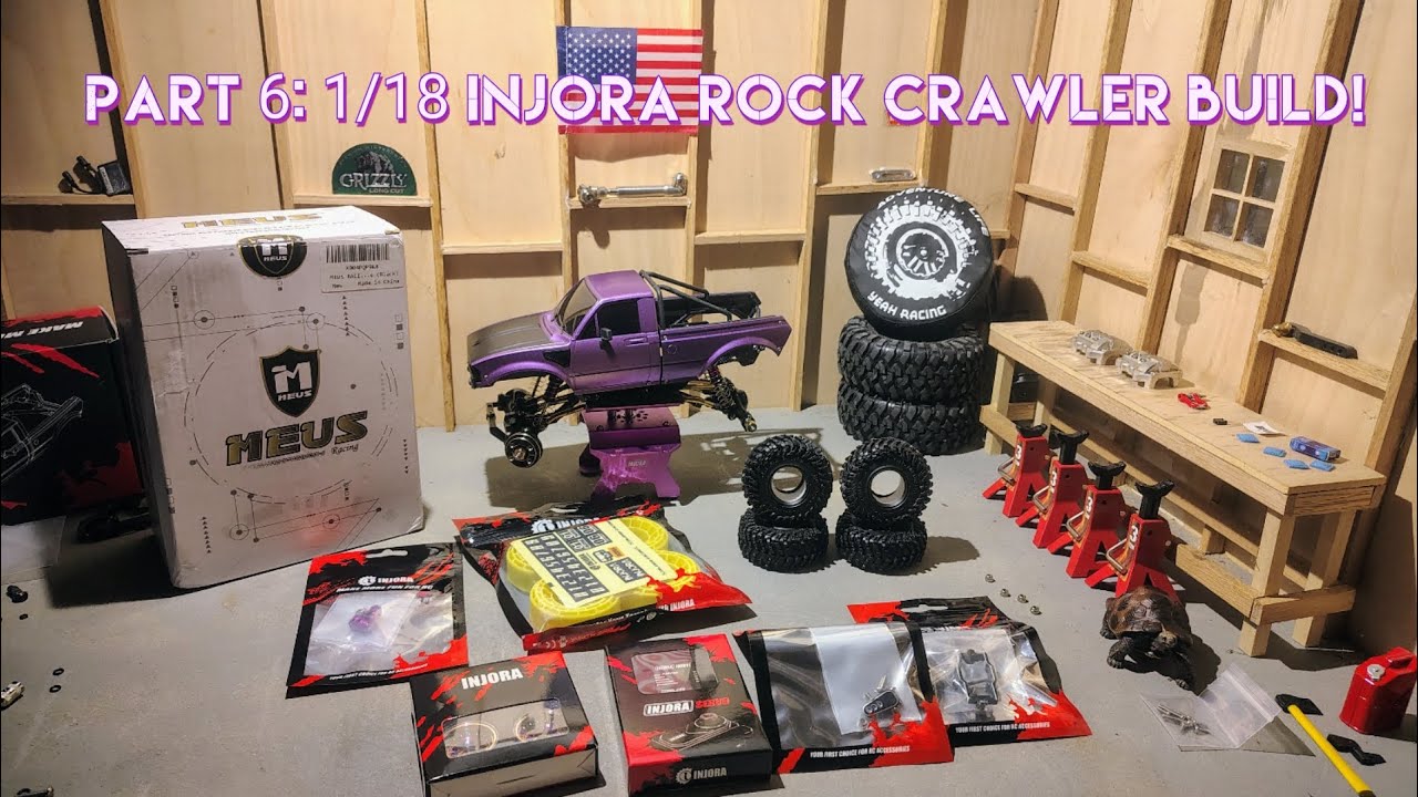 Final episode of the 1/18 injora rock crawler build! - YouTube