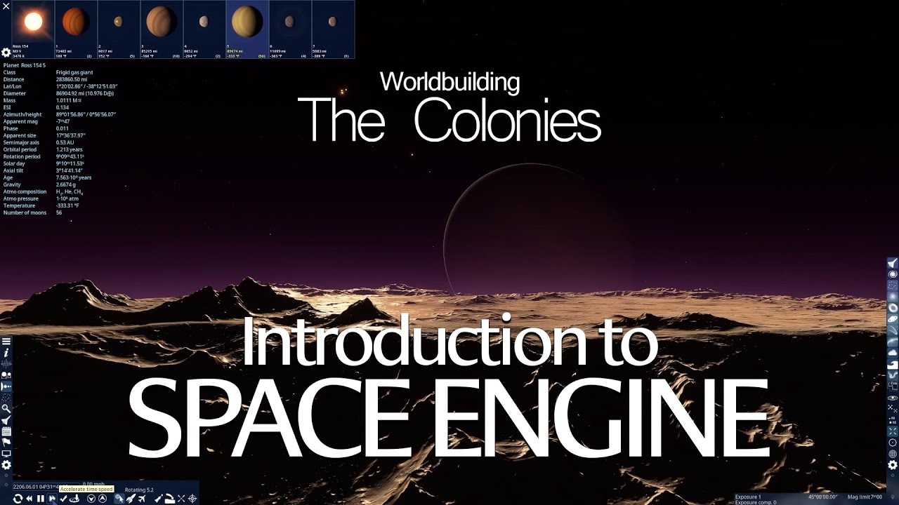 1. INTRODUCTION TO SPACE ENGINE - YouTube