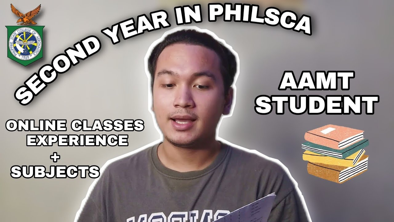 AMT STUDENT SUBJECTS(second year) + Online classes experience | PHILSCA ...