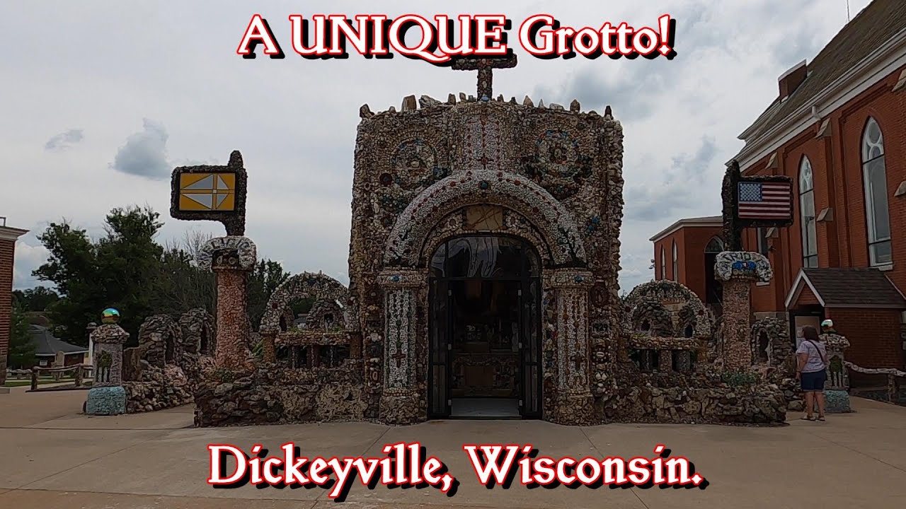 A UNIQUE Grotto! Dickeyville, Wisconsin. - YouTube