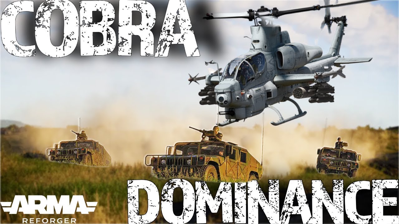 Arma Reforger Cobra Helicopter Pilot WCS Montage | Kqrambit | Modded ...