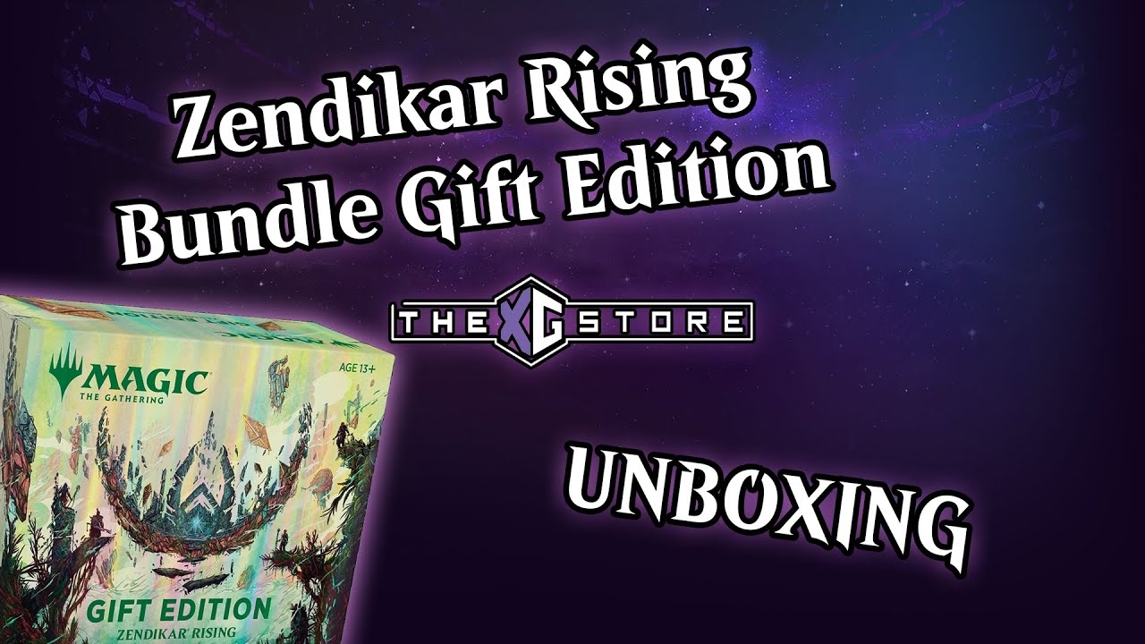 MTG Zendikar Rising - Bundle Gift Edition Unboxing - YouTube