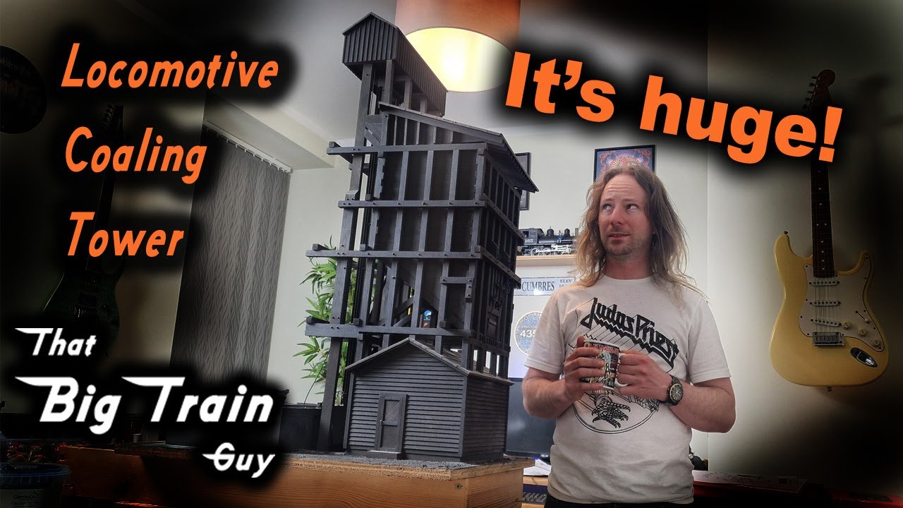 1:20 scale Chama Coal Tower - Prize winning! - YouTube