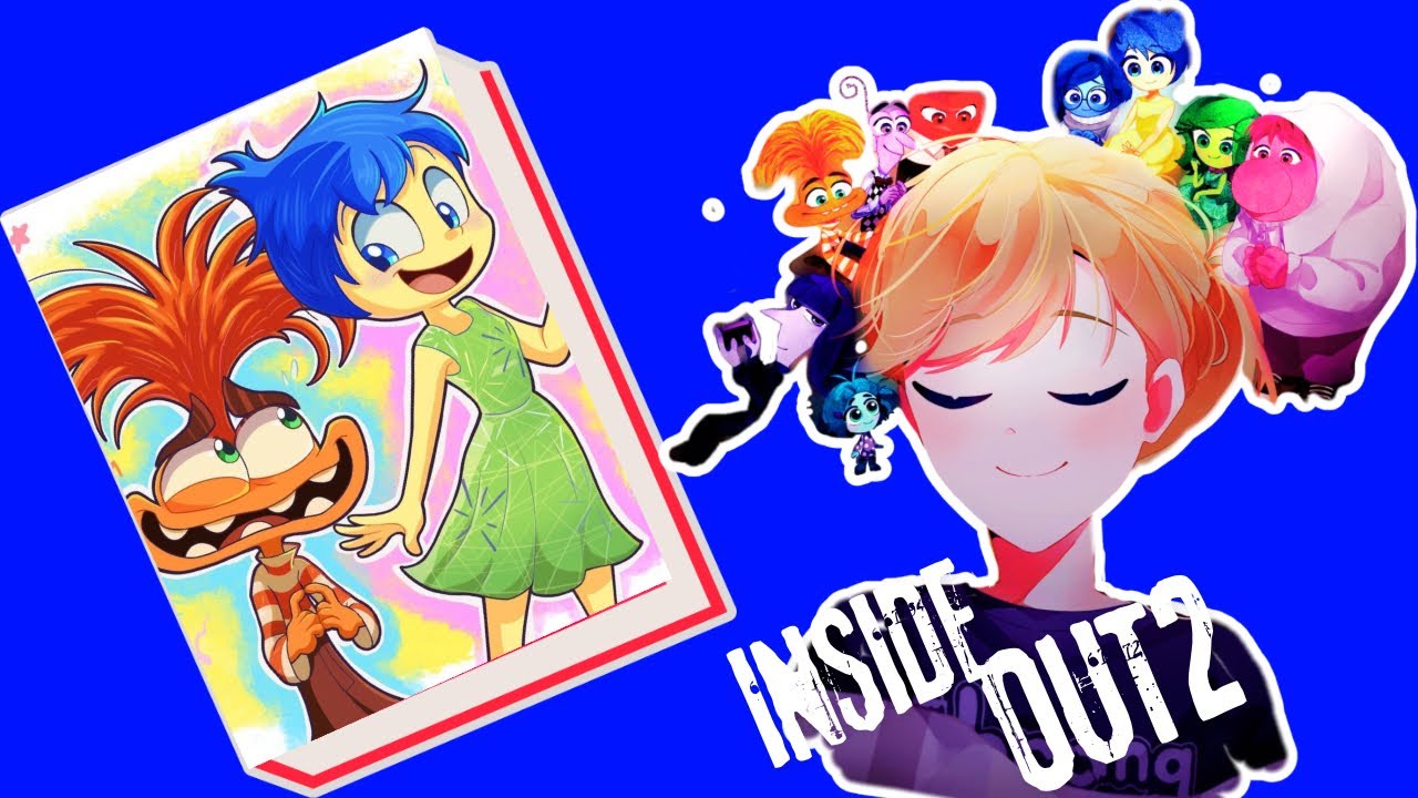 INSIDE OUT 2 Making Game Book📚 ( Riley +Emotions )인사이드 아웃 2 - YouTube