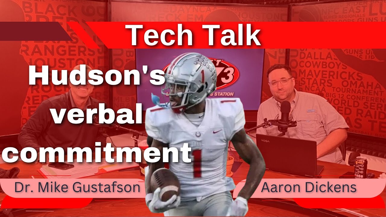 Tech Talk | importance of Micah Hudson's verbal commitment | w/ Aaron ...