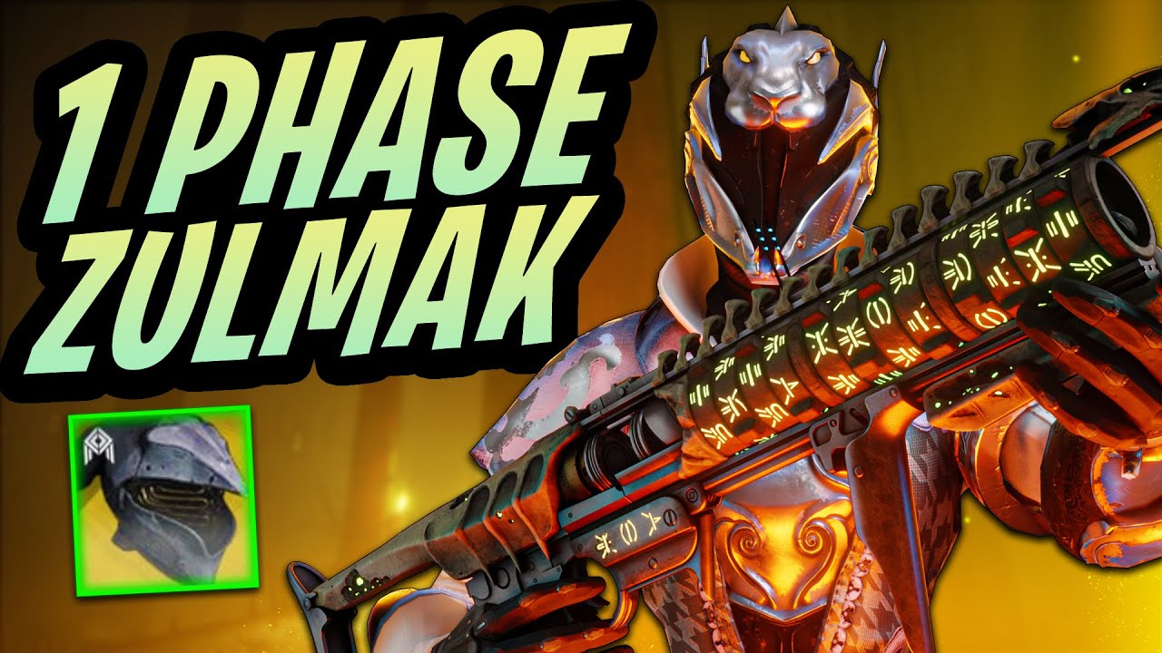 Solo One Phase Zulmak | Pit Of Heresy Dungeon | (Season Of Plunder ...