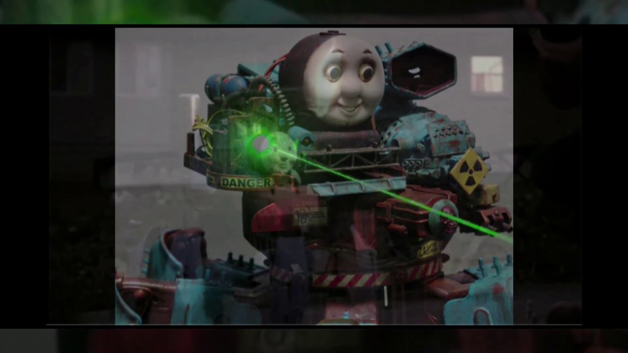 I put thomas the tankengine earape over cursed images of trains ...