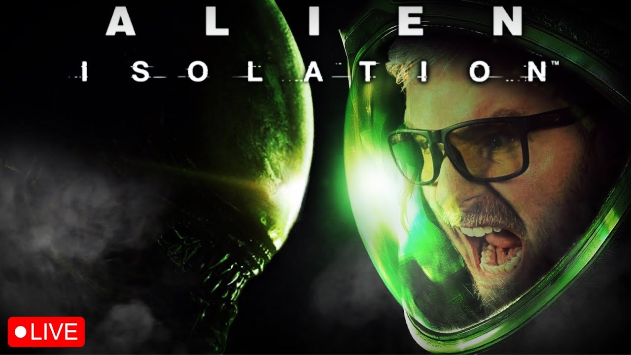 🔴LIVE - First Look at Alien Isolation - ZERO JUMP SCARES! - YouTube