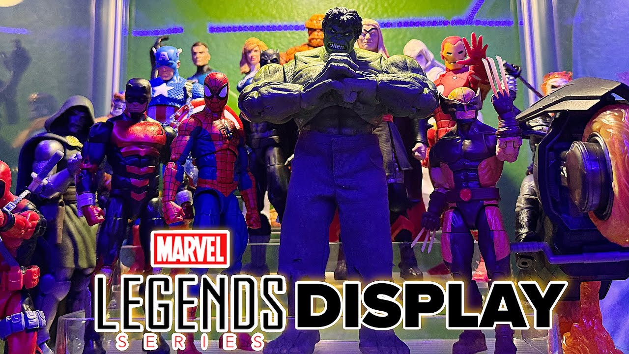 My Marvel Legends DISPLAY - YouTube
