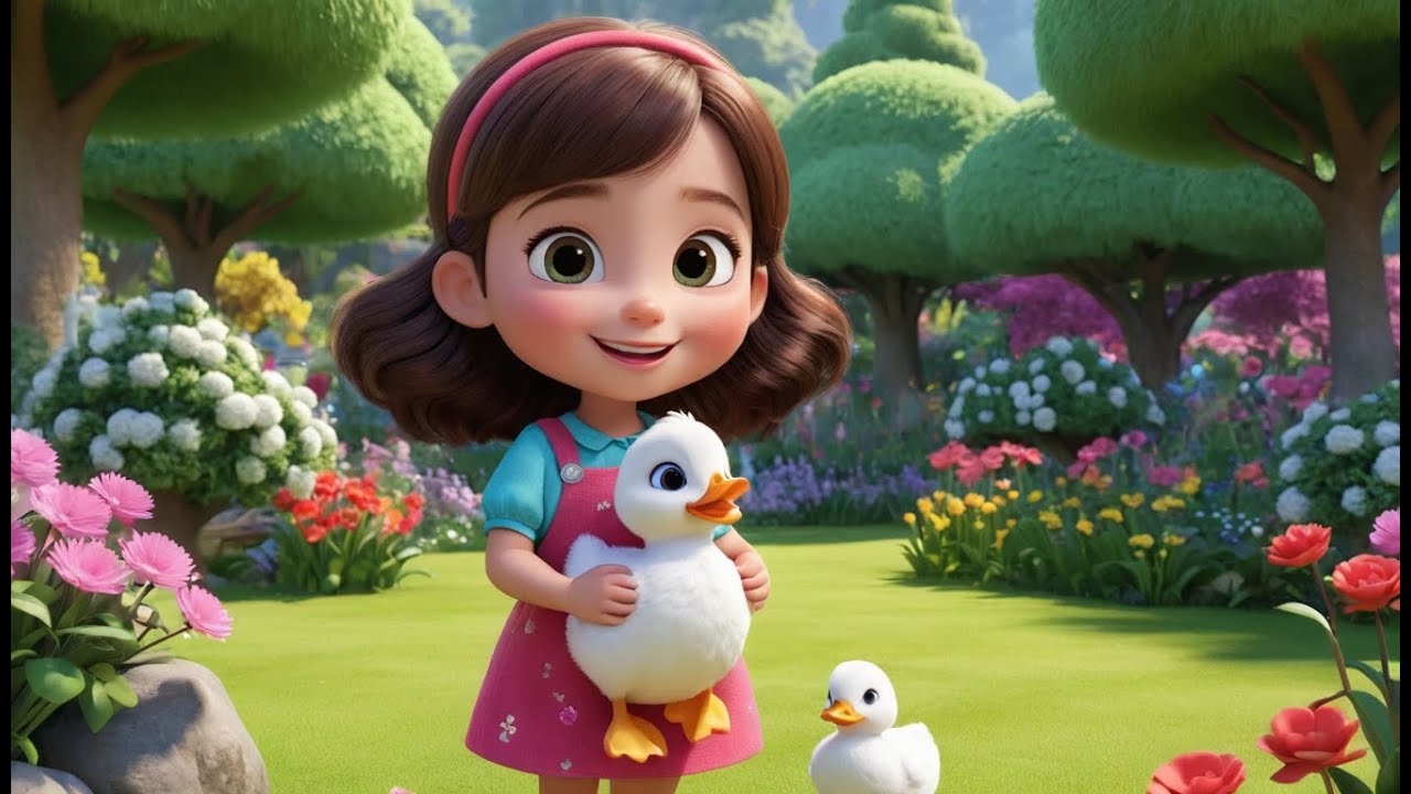 Ruby Had a Fluffy Duck | Cute Animal Nursery Rhyme for Toddlers | Fun ...